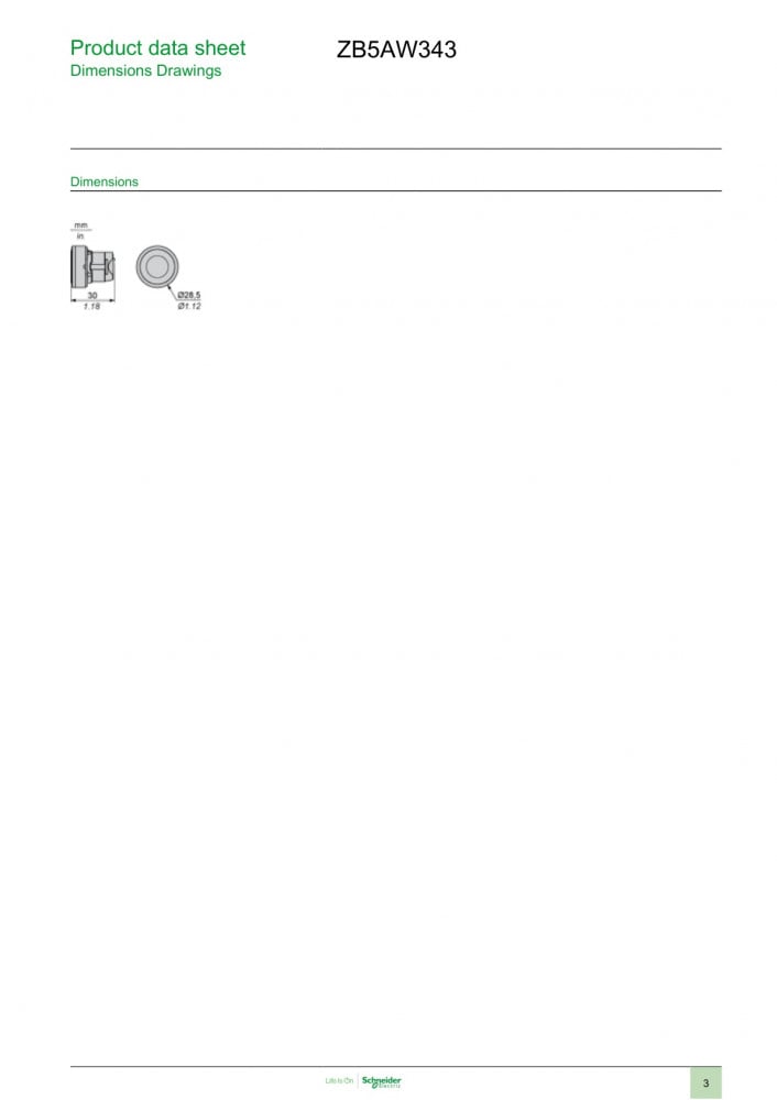 ZB5AW343 technical document page 3