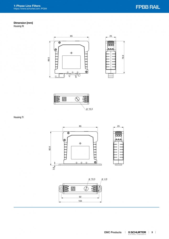 FPBB-U3TI-1290 technical document page 3