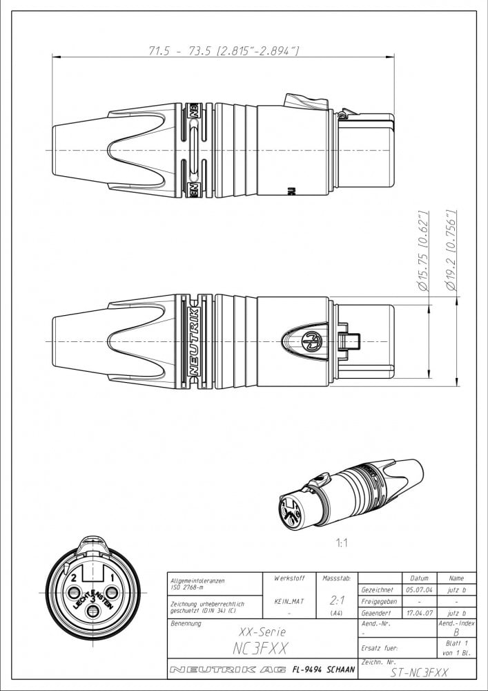 NC3FXX-B technical drawing page 1