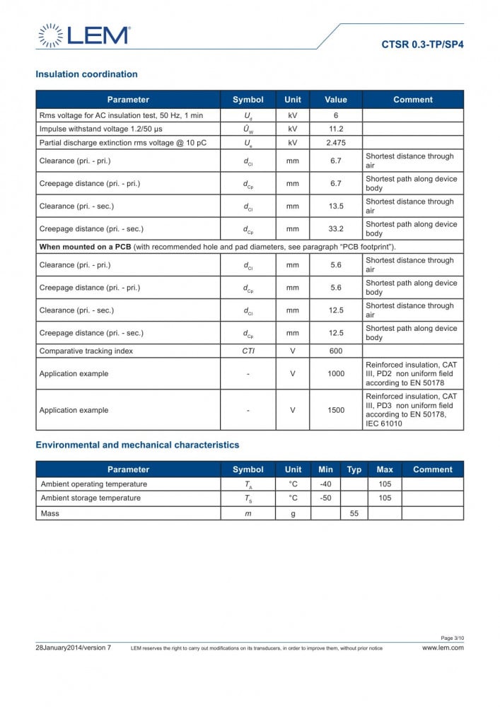 CTSR 0.3-TP/SP4 datasheet page 3