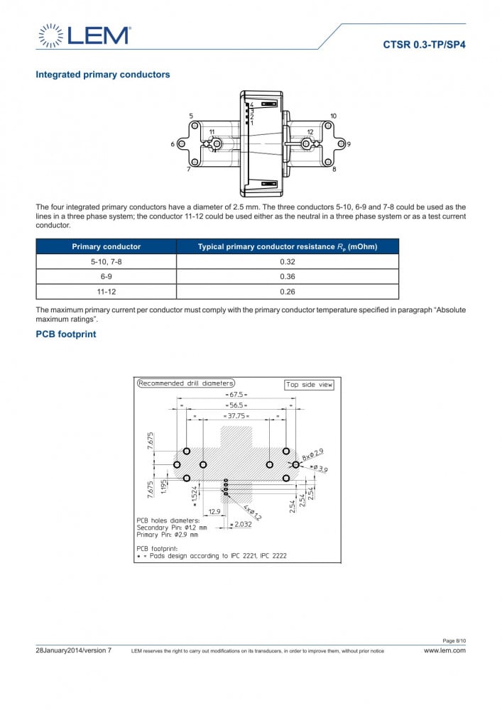 CTSR 0.3-TP/SP4 datasheet page 8