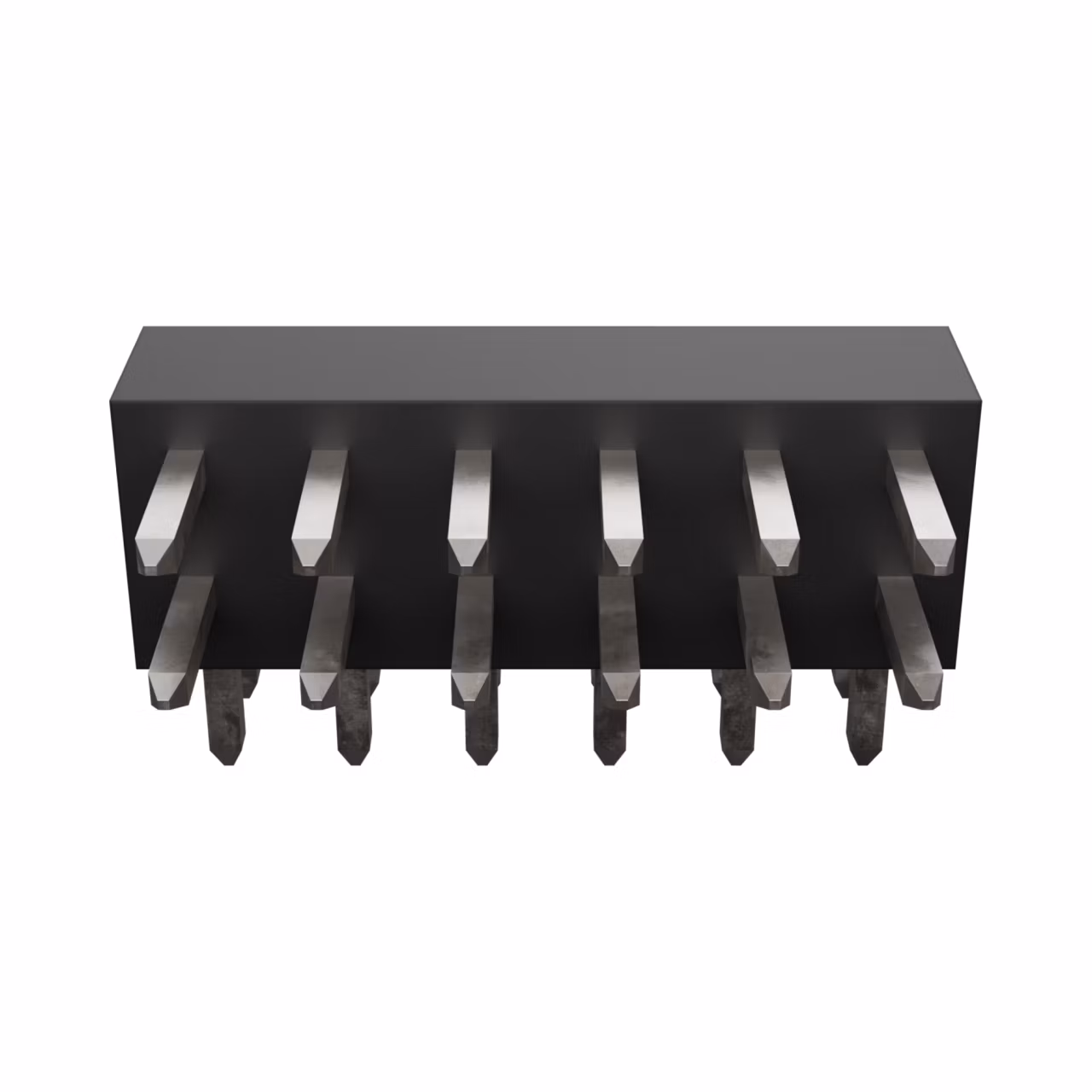 2.00mm Pitch Milli-Grid Header, Right-Angle, Through Hole, 12 Circuits, 2.54µm Tin (Sn) Plating, Mating Pin Length 3.06mm, Tail Length 2.60mm, Tray, Lead-Free for sale