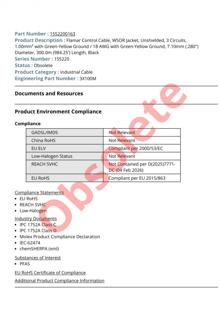 Product document page 1
