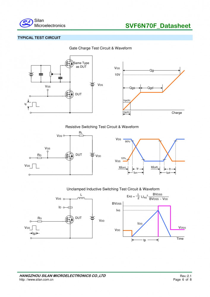 SVF6N70F datasheet page 6