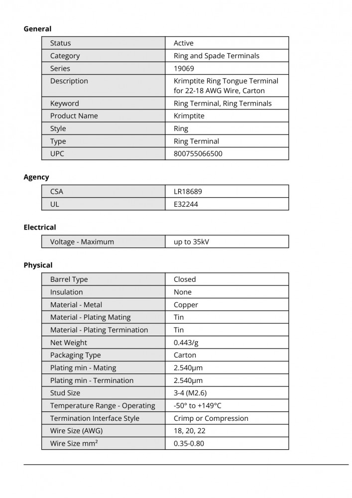 Product document page 2