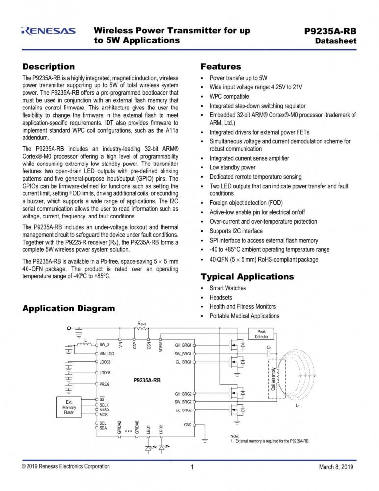 P9235A-RBNDGI8 datasheet page 1