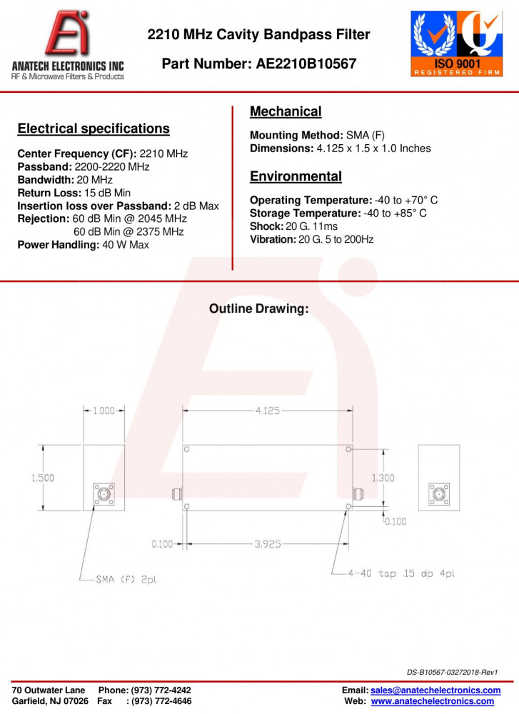 AE2210B10567 technical document page
