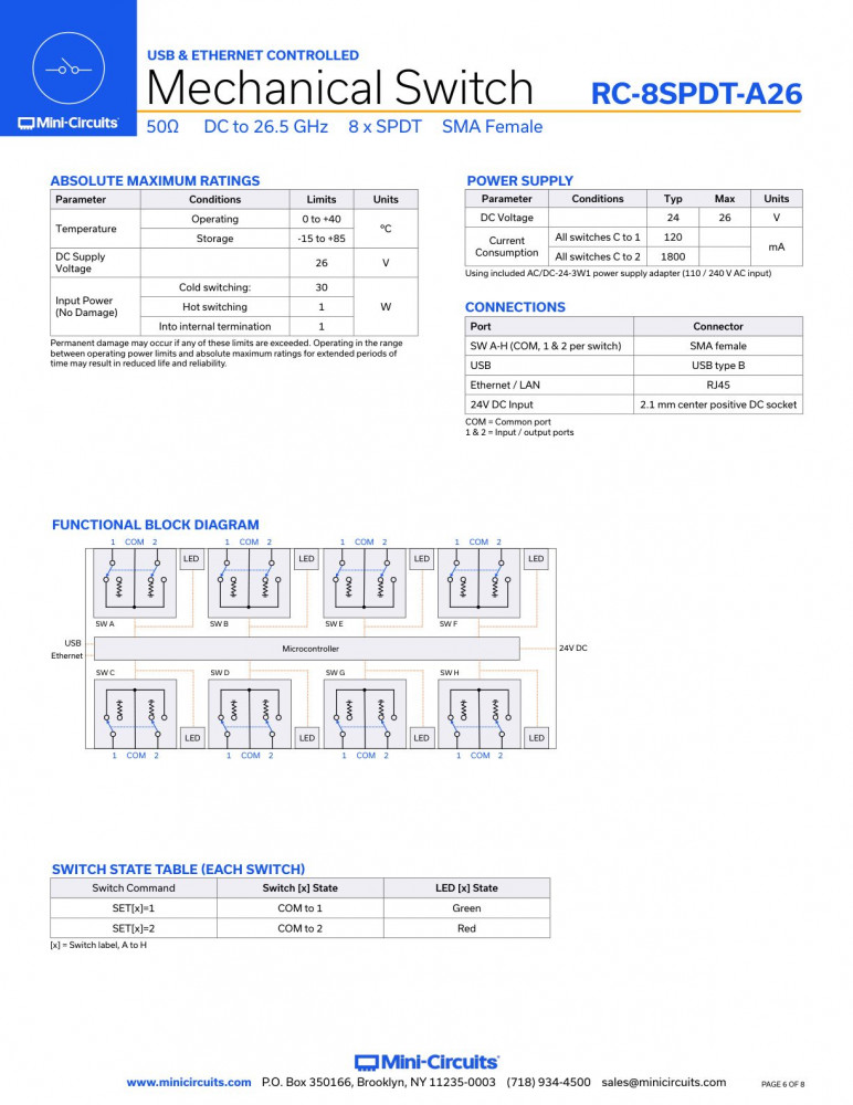 RC-8SPDT-A26 document page 6