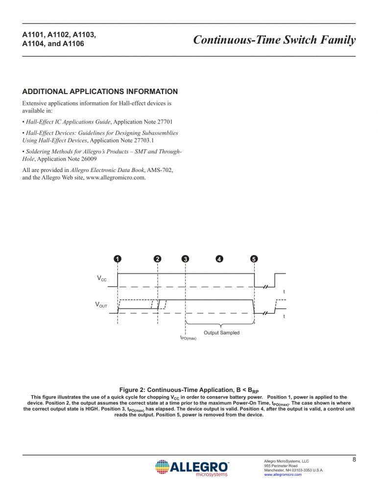 A1101 datasheet page 8