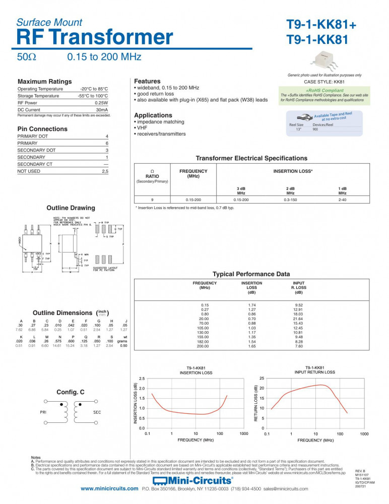 T9-1-KK81+ technical document page
