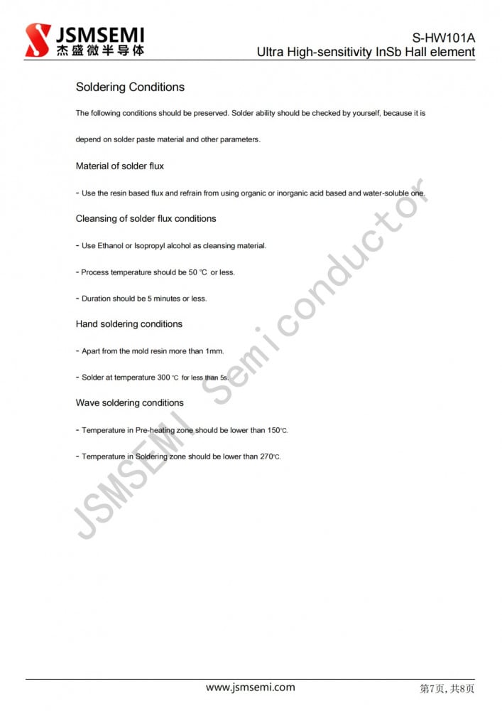 S-HW101A datasheet page 7