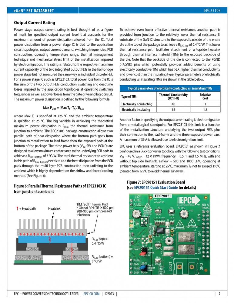 EPC23103 datasheet page 7