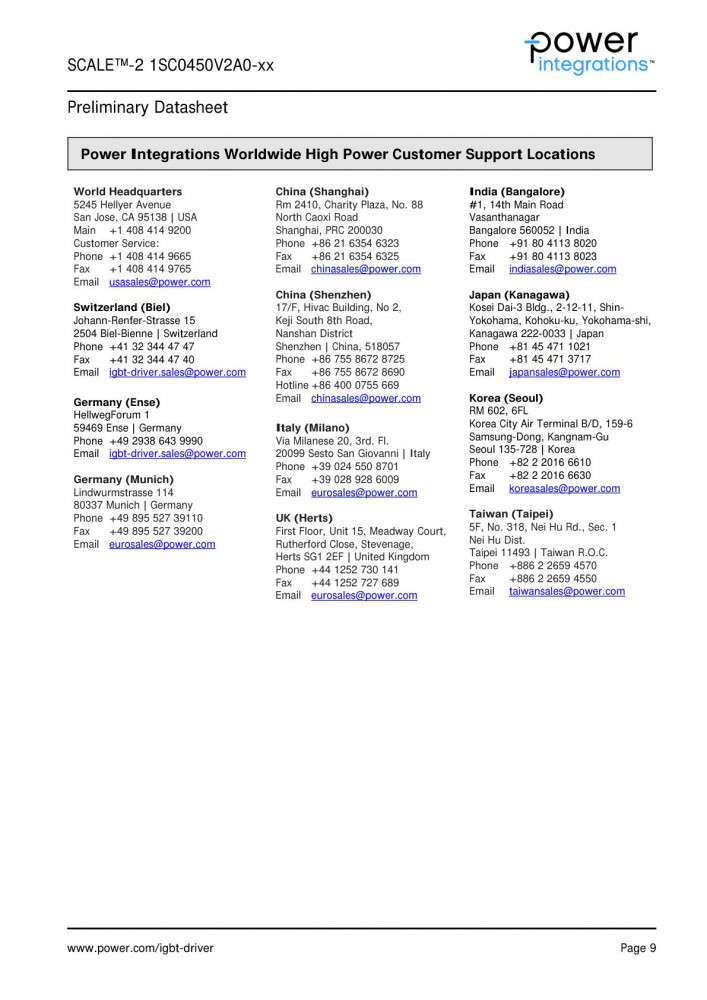 1SC0450V2A0-45 datasheet page 9