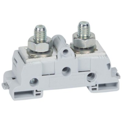 Isolating universal support - 1 bar/pole - up to 280 A - for 12x2 - 12x4 mm bars