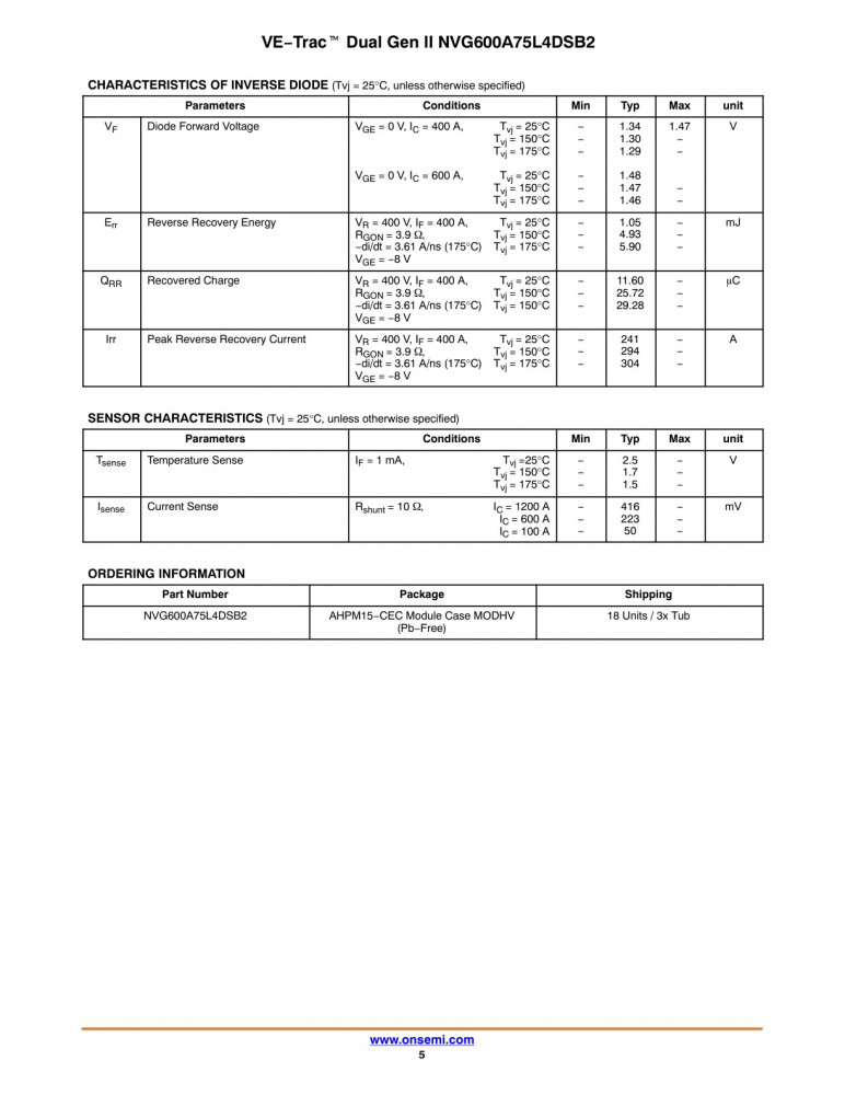 NVG600A75L4DSB2 datasheet page 5