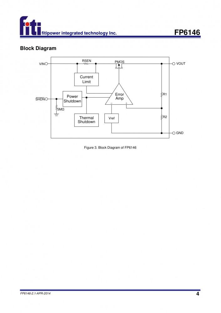 FP6146 datasheet page 4