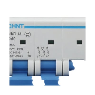 CHINT NB1-63 3P D40 6kA(R) Miniature Circuit Breaker for sale