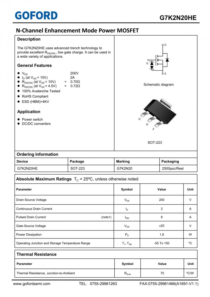 G7K2N20HE datasheet page 1