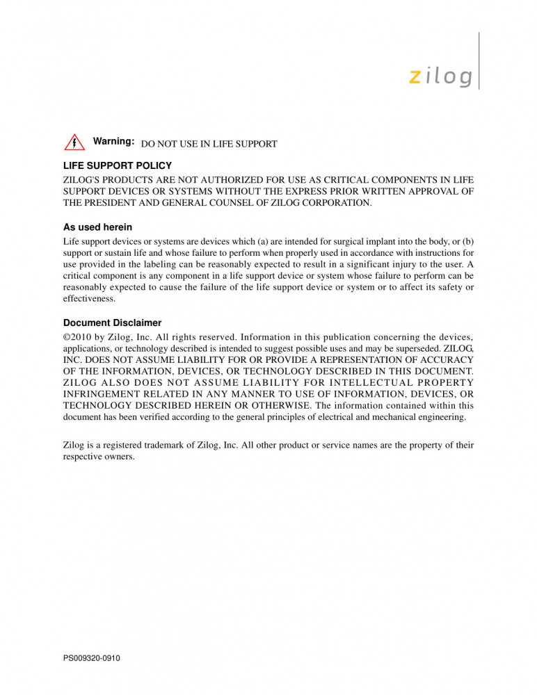 ZHX1810 datasheet page 2