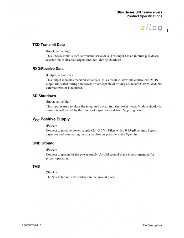 ZHX1810 datasheet page 7