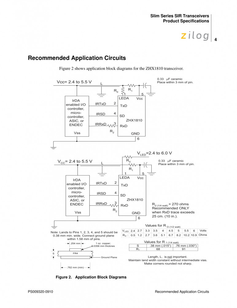 ZHX1810 datasheet page 8