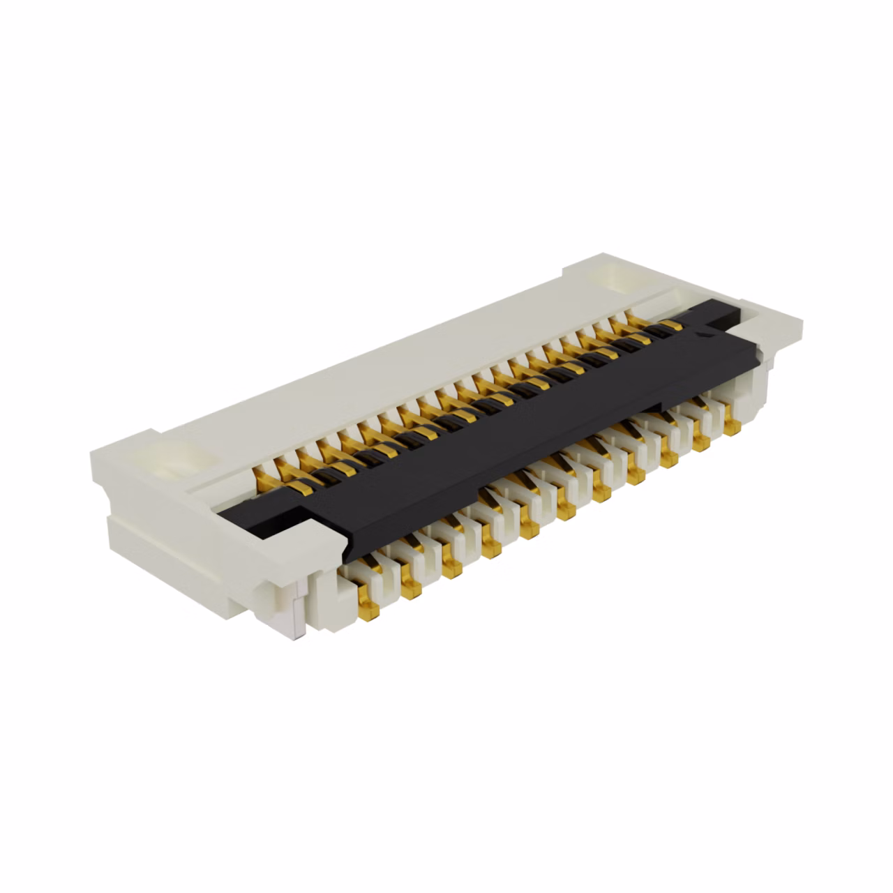 Easy-On FPC Connector, 0.25mm Pitch, 1.00mm Mated Height, Right-Angle, Surface Mount, Bottom Contact Style, 21 Circuits, Halogen-Free, 3000 Pieces per Reel for sale