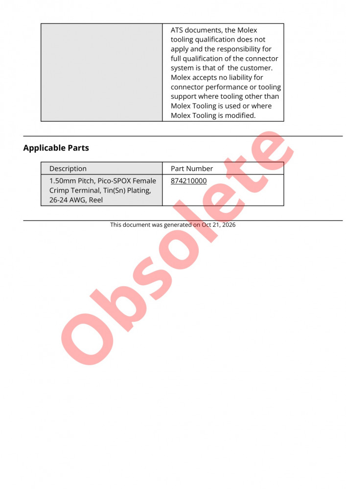 MOLEX 638113600 tooling document image 3