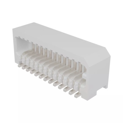 SlimStack Board-to-Board Connector, 0.80mm Pitch, Plug, 5.65mm Mated Height, 26 Circuits, Right-Angle, without Boss for sale