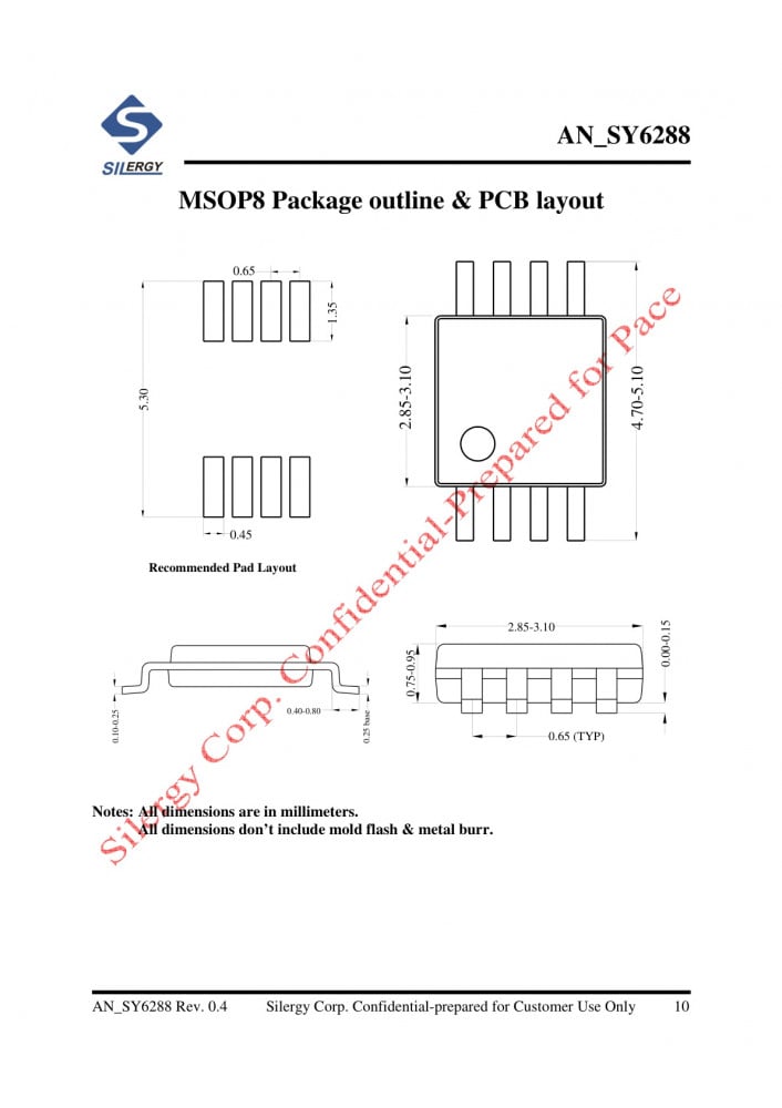SY6288 datasheet page 10
