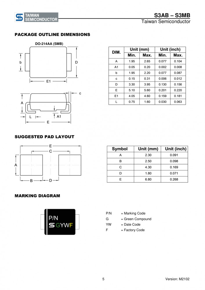 S3KB datasheet page 5