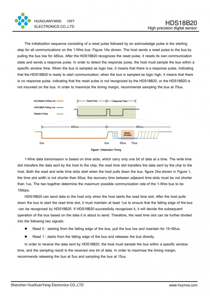 HDS18B20 datasheet page 8