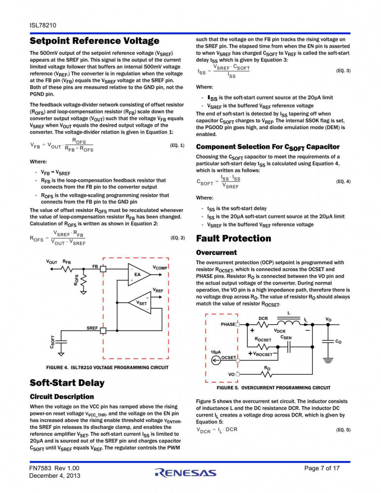 ISL78210ARUZ-T datasheet page 7