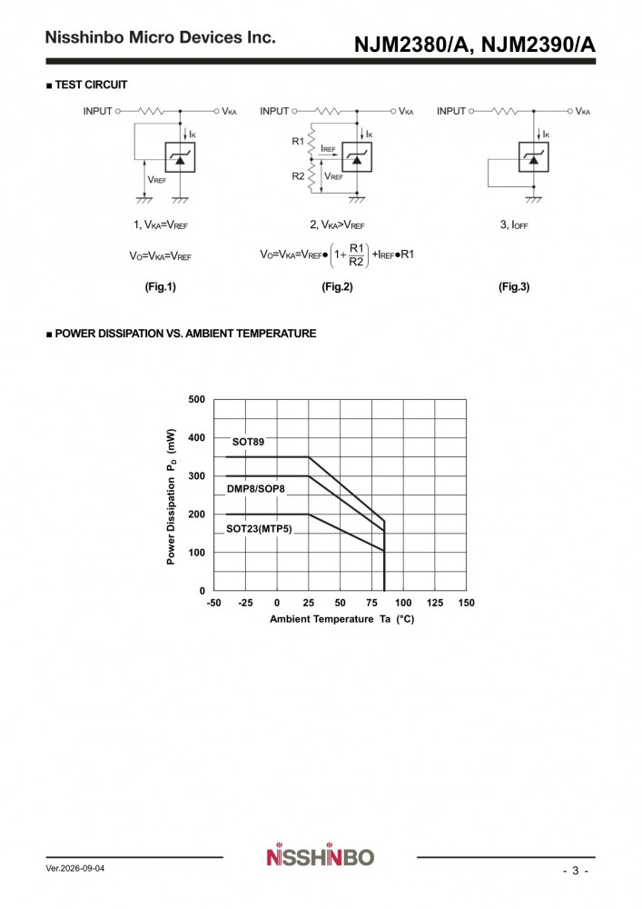 NJM2380A datasheet page 3