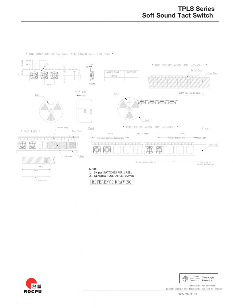 ROCPU TPLS-007JLFS technical document page 2