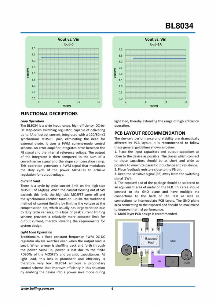 BL8034CS8TR datasheet page 4