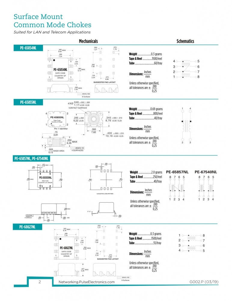 T8008NL technical document page 2