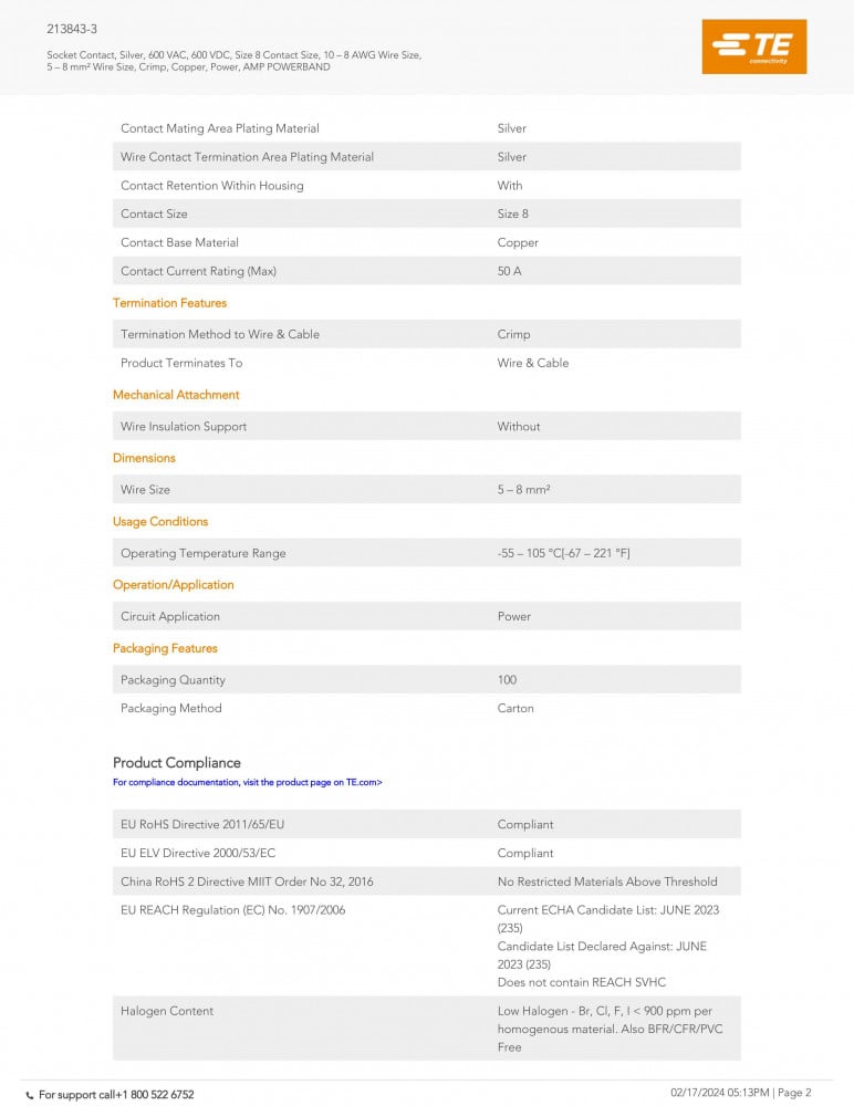 213843-3 technical document page 2