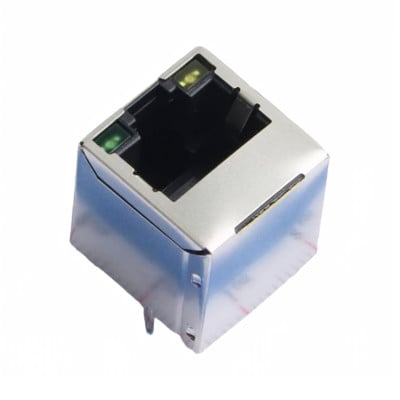 USAKRO DGUK111Q340AB2A1D2(2.5G) Modular Ethernet Connector Jack with Magnetics