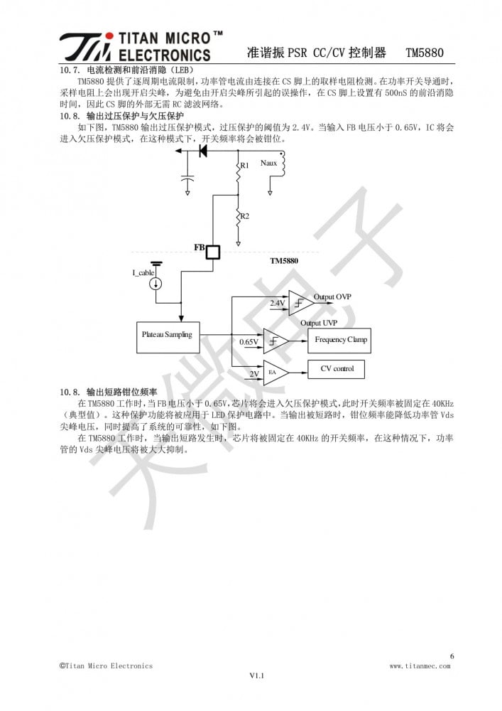 TM5880 datasheet page 6