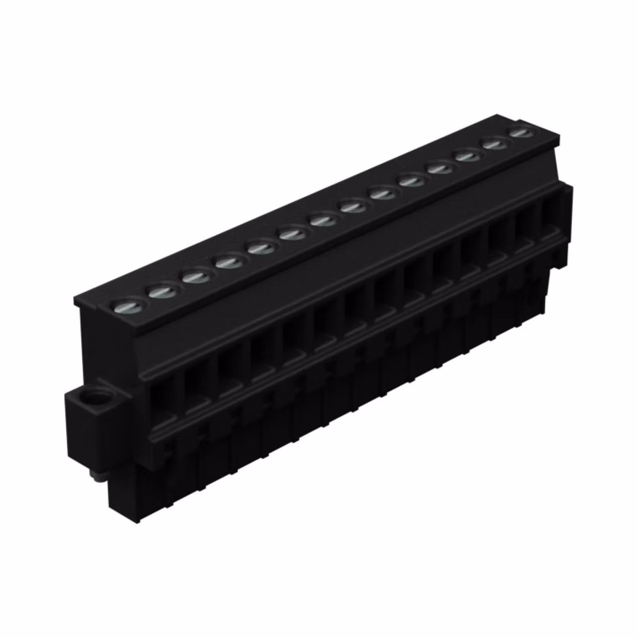 5.00mm Pitch Eurostyle Vertical Plug, with Retention Screws, Front Wire Entry, 14 Circuits for sale