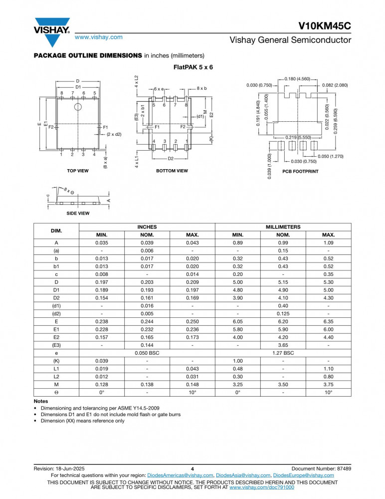 V10KM45C datasheet page 4