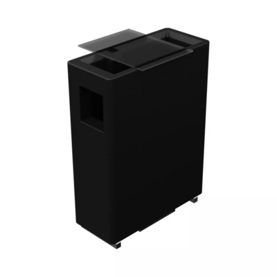 ConnTAK50 Header, Single Row, Vertical, Surface Mount, 4 Circuits, Key A, Black, with Pick-and-Place Tape for sale