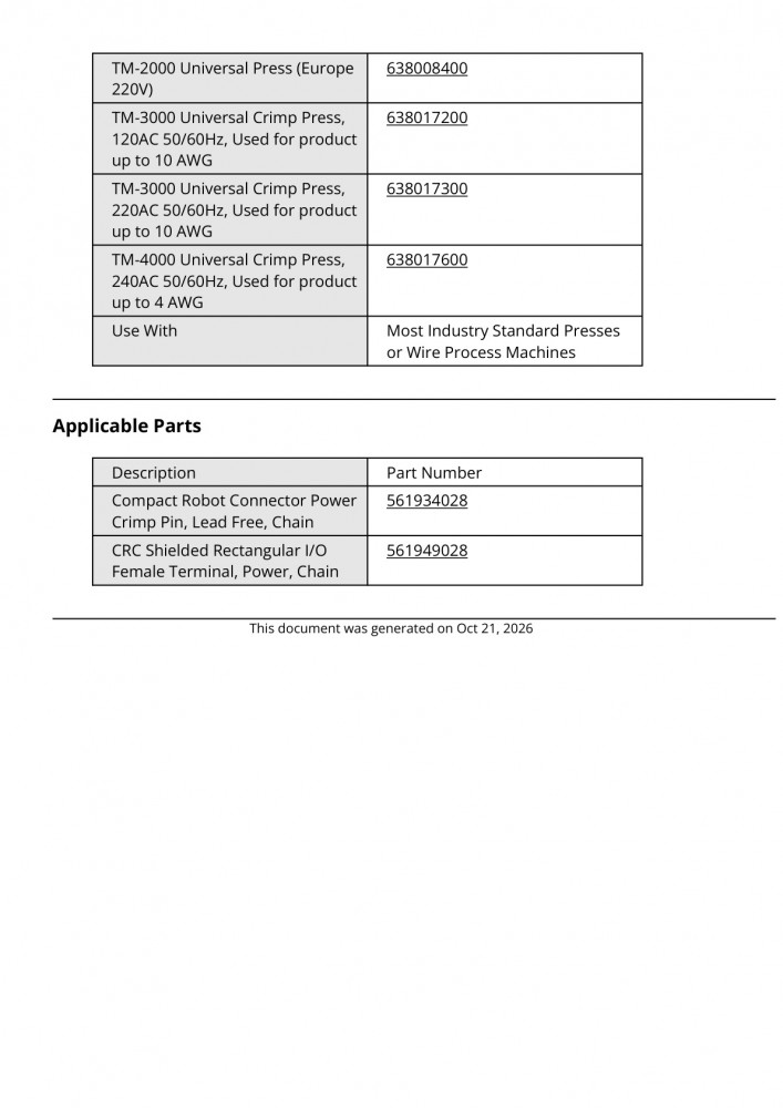 MOLEX 639016000 technical document image, page 3