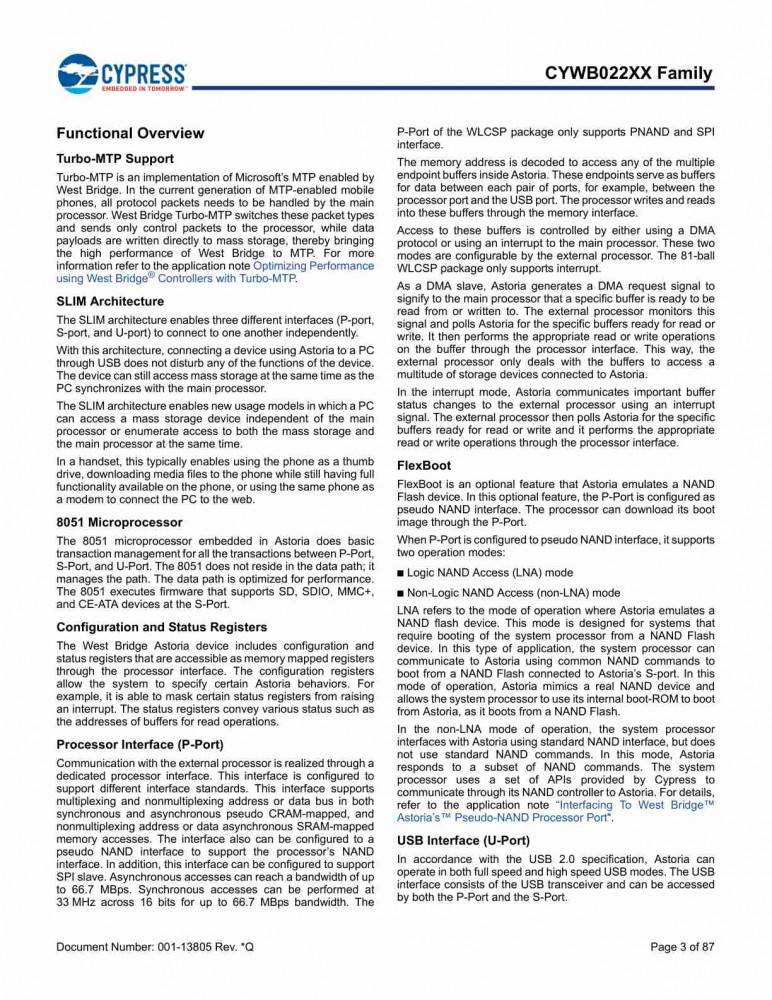 CYWB0224ABS-BVXI datasheet page 3