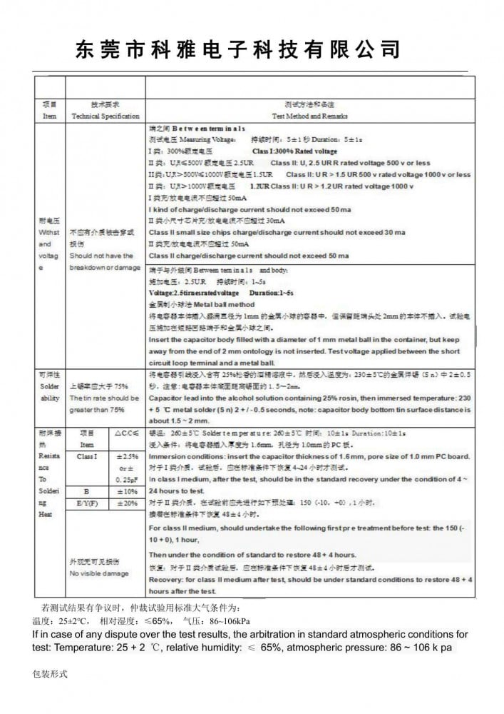 CT40805B104K500F3 technical document page 4
