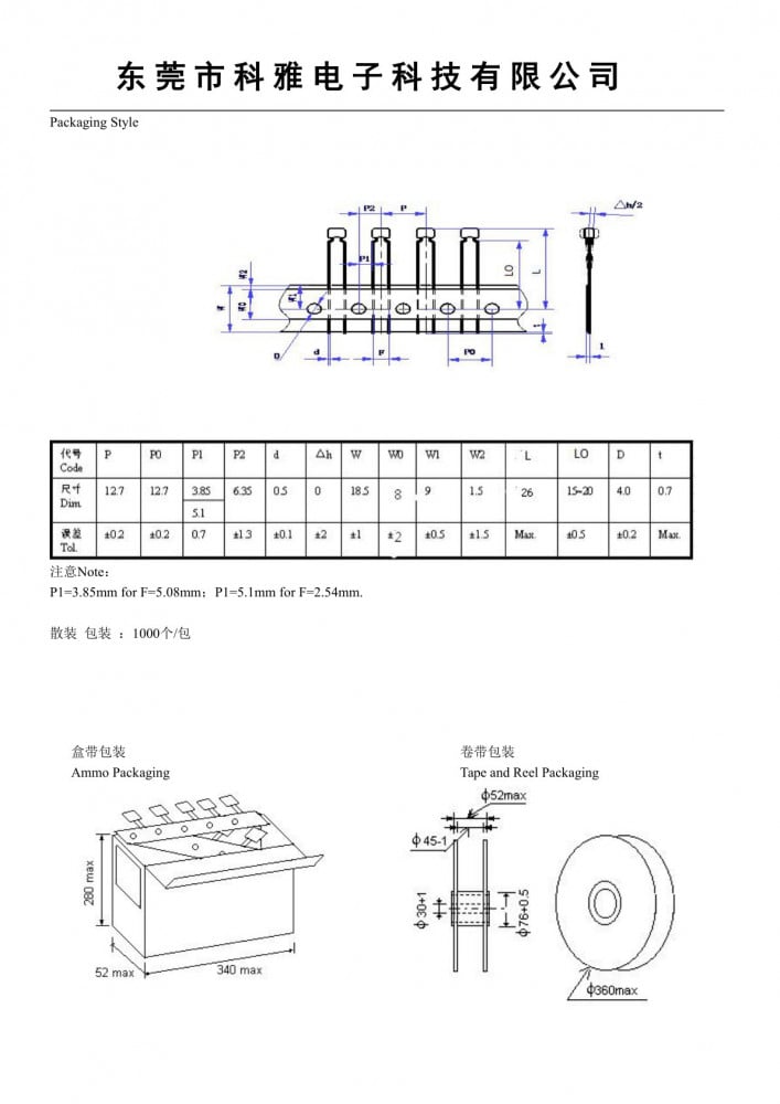 CT40805B104K500F3 technical document page 5