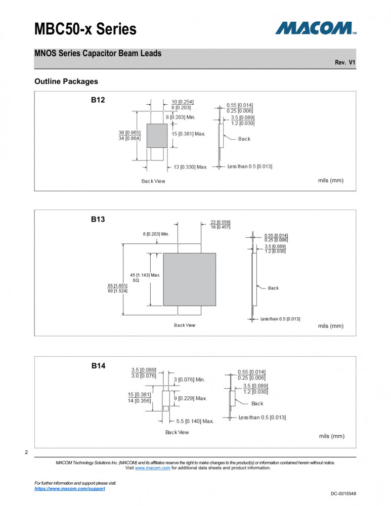 MACOM MBC50 MNOS capacitor package page 2