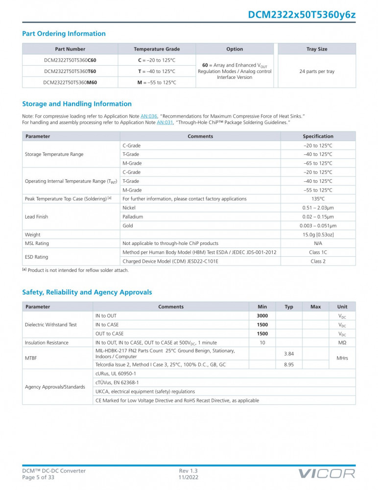 DCM2322 technical document page 5