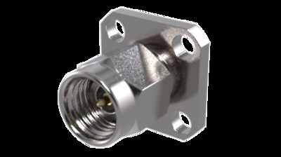 SMA (F), PANEL MOUNT 4 HOLE .375