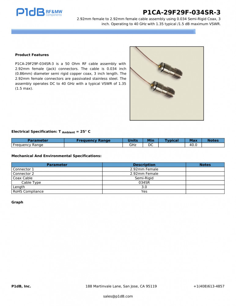 P1CA-29F29F-034SR-3 technical document, page 1